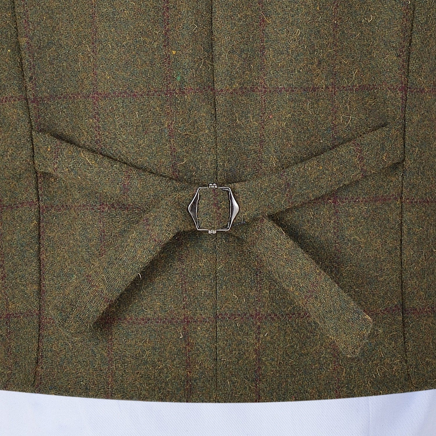 Ceehuteey Men's Formal Notch Lapel Suit Vest Tweed Waistcoat